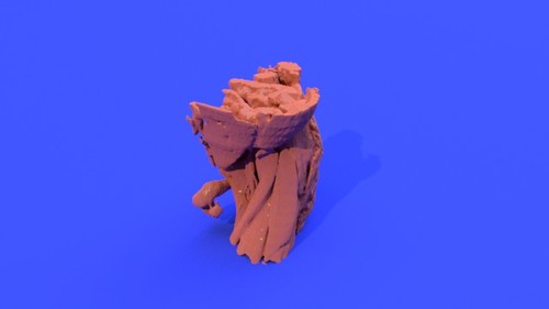 Left Hip - Muscle model STL file from converted CT scan - Extremity ...