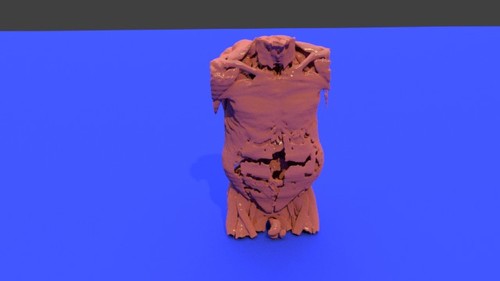 Whole Body - Muscle model STL file from converted CT scan - Whole body ...