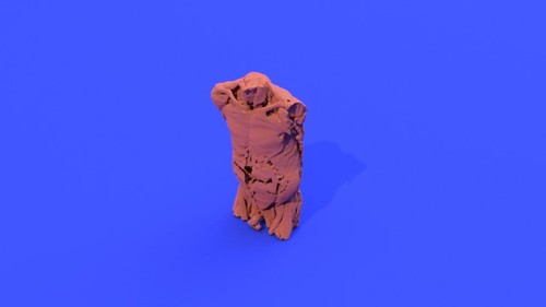 Whole Body - Muscle model STL file from converted CT scan - Whole body ...