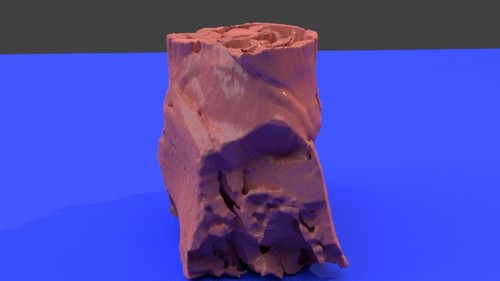 Pelvic Bones (female pelvis) - Muscle model STL file from converted CT ...