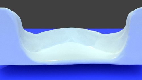 Edentulous mandible Model - Dental, Orthodontic, Maxillofacial ...