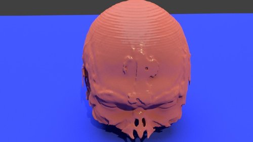 Test Scan - stl file processed - Brain - embodi3D.com
