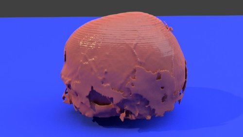 Test Scan - stl file processed - Brain - embodi3D.com