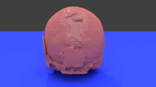 Test Scan - stl file processed - Brain - embodi3D.com