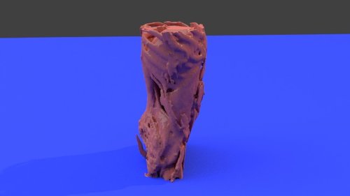 CT Scan - stl file processed - Abdomen and Pelvis muscles - embodi3D.com