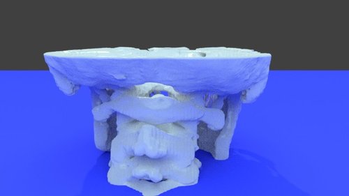 Cervical spine - stl file processed - Skull and Face - embodi3D.com