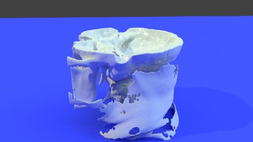 kkk - stl file processed - Skull and Face - embodi3D.com