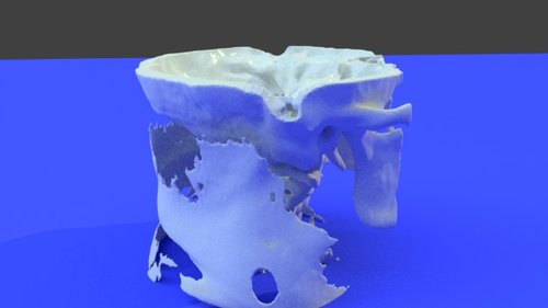 kkk - stl file processed - Skull and Face - embodi3D.com