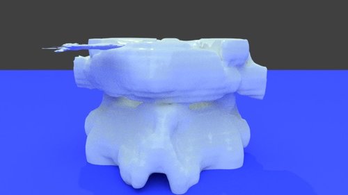 Cervical spine - stl file processed - Spine and Pelvis - embodi3D.com