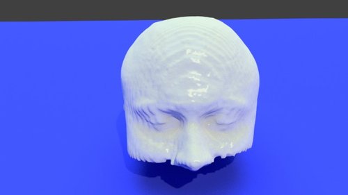 Head CT Higher Resolution - stl file processed - Skin - embodi3D.com