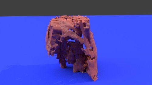 CT Scan - stl file processed - Thorax and Ribs Muscles - embodi3D.com