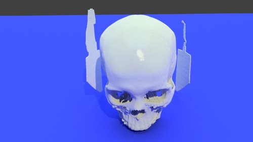 facebone - stl file processed - Skull and Face - embodi3D.com
