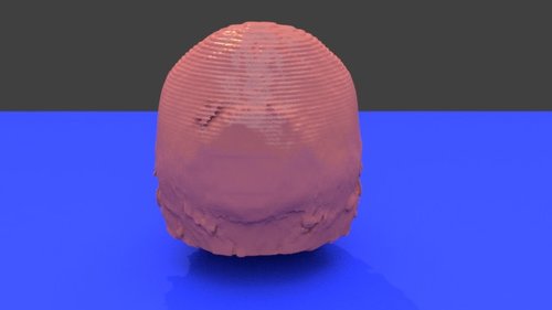 CT Scan - stl file processed - Head and neck muscles - embodi3D.com