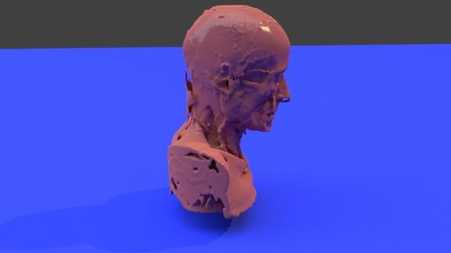 Bone STL - stl file processed - Head and neck muscles - embodi3D.com