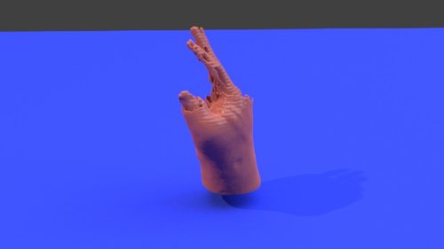 Hand Muscle - stl file processed - Extremity, Upper (Arm) Muscles ...