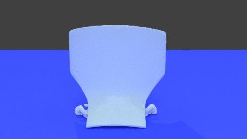 Sample1 CT Scan - stl file processed - Skull and Face - embodi3D.com