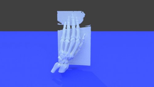 Sample 3D hand model - stl file processed - Extremity, Upper (Arm ...