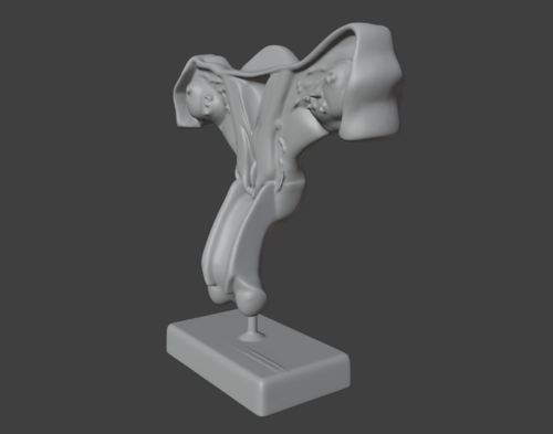 3D Female Genital Organs Model - Other organs - embodi3D.com