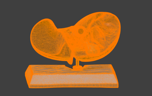 3D Model of Human Liver Anatomy v3 - Other organs - embodi3D.com
