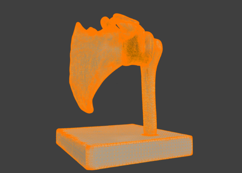 3D Joint Anatomy Model with Stand - Spine and Pelvis - embodi3D.com