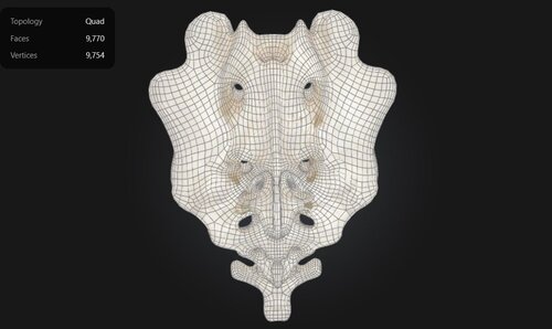 3D Model of Sacrum - Spine and Pelvis - embodi3D.com