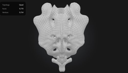 3D Model of Sacrum - Spine and Pelvis - embodi3D.com
